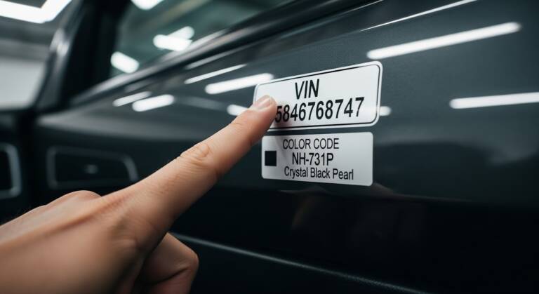 How to Find Your Car Paint Code by VIN for a Perfect Match +1